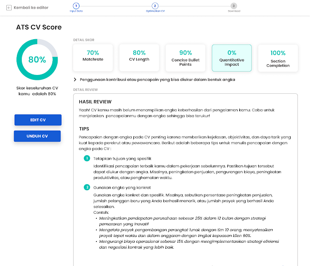 Buat CV ATS Friendly Online Terbaik Untuk Lamaran Kerja | SuratPlus